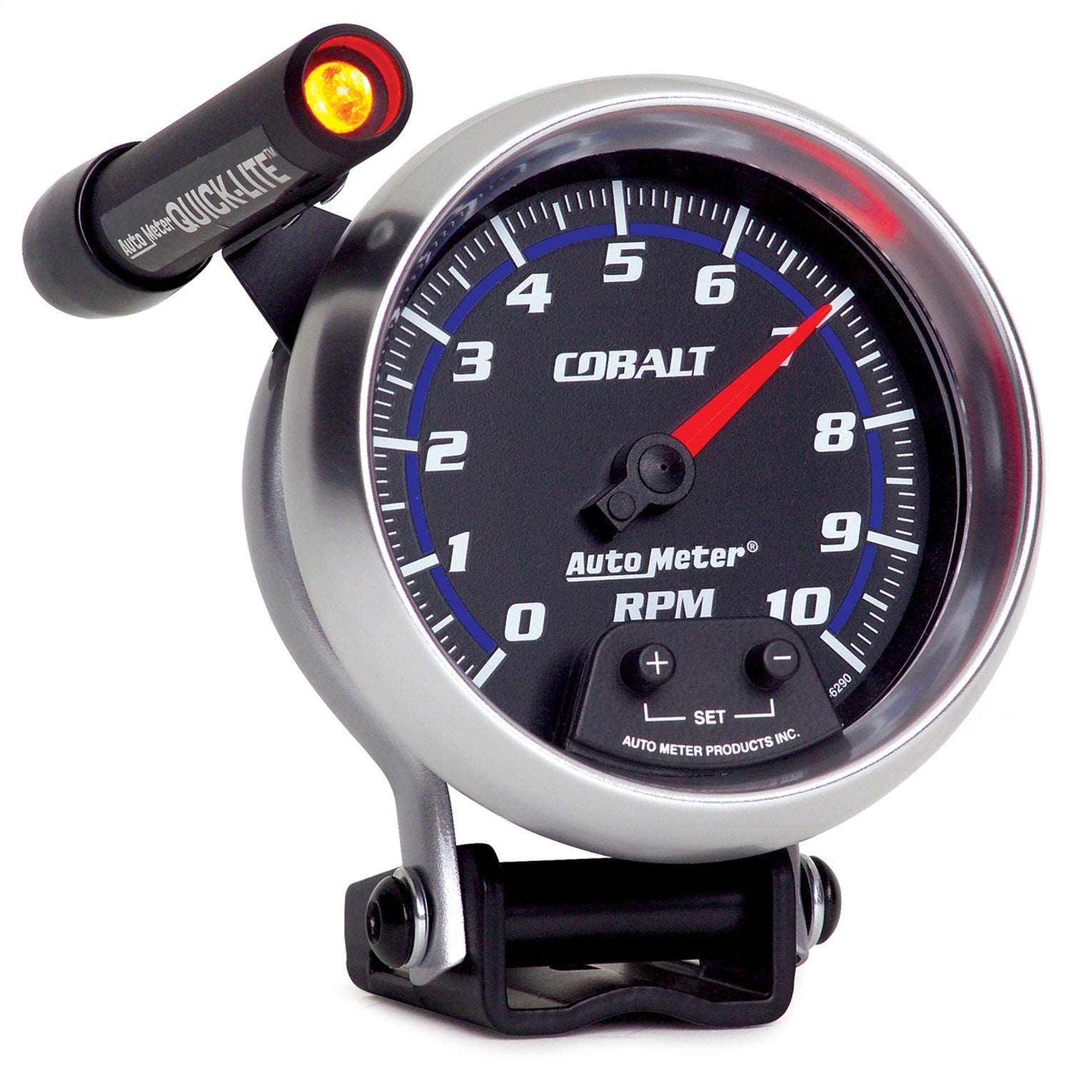 3-3/4" PEDESTAL TACHOMETER, 0-10,000 RPM, COBALT