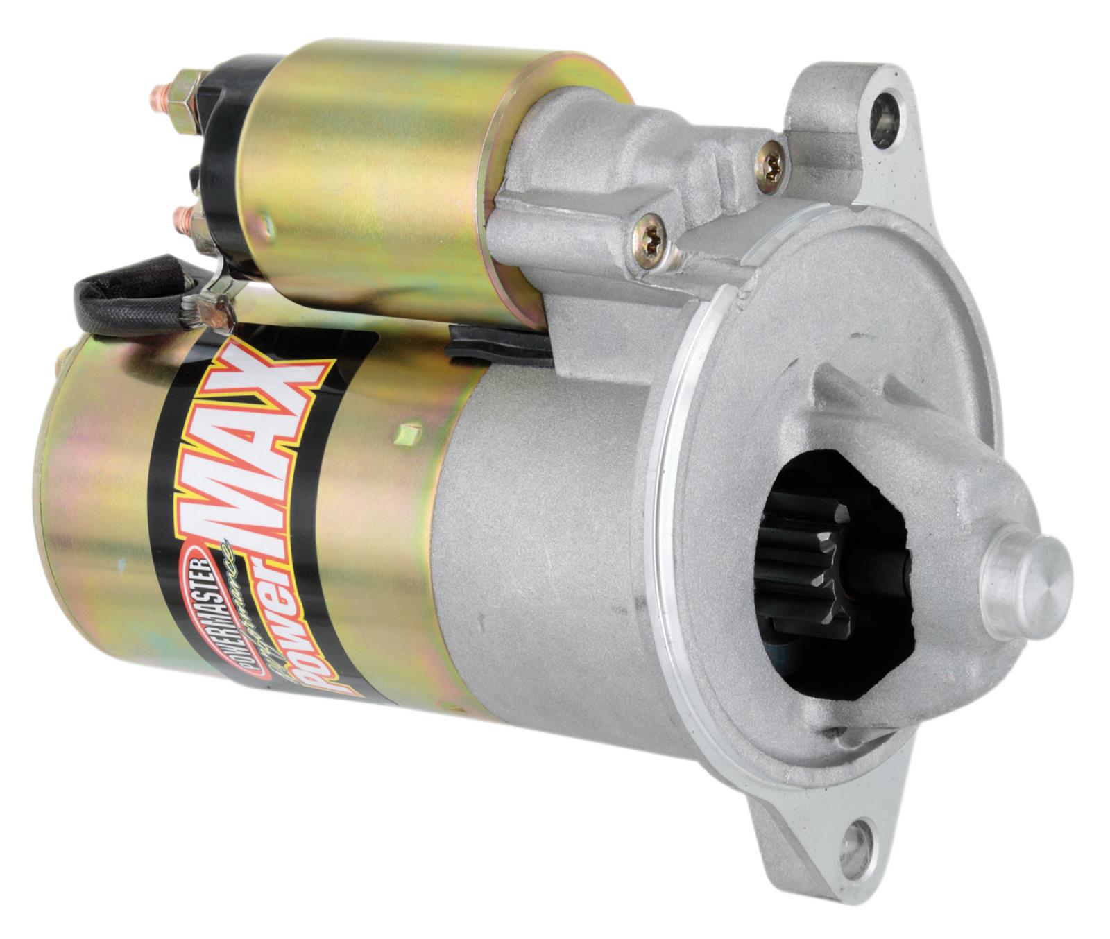 Powermaster 9172 Powermax Starter, 3/8" Offset - Small Block Ford